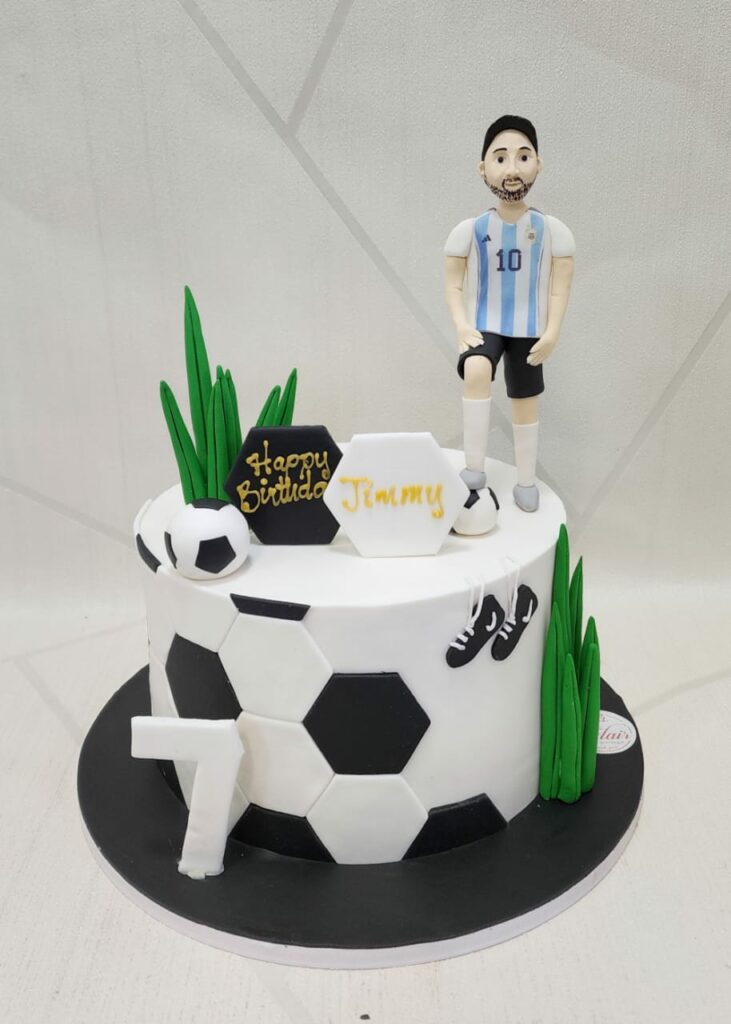 Messi Cake – Football Cake - Flair Cake Boutique